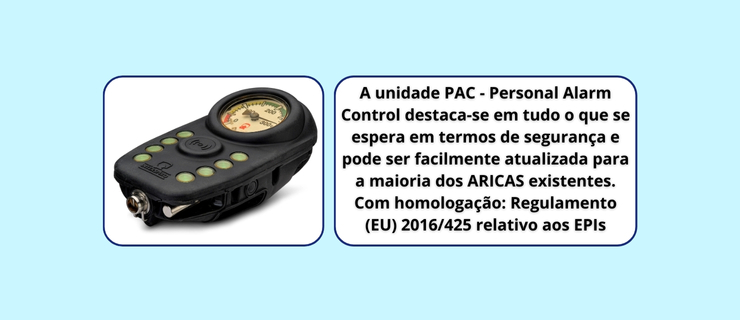 Unidade PAC - Personal Alarm Control - TECNIQUITEL
